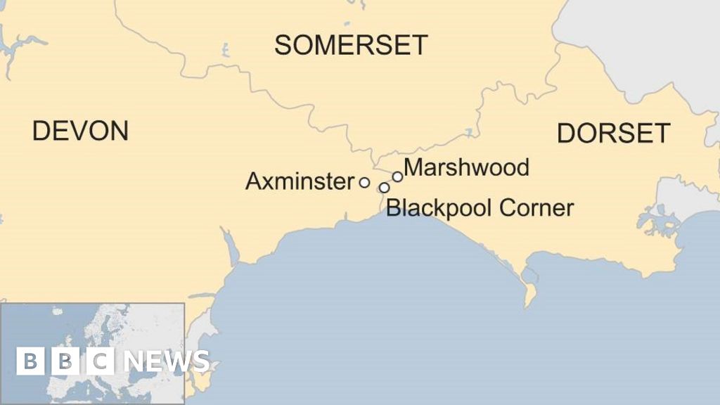 Two injured in light aircraft crash on Devon and Dorset border - BBC News