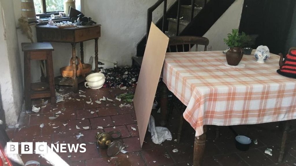 Avoncroft Museum trashed by vandals as it opens after lockdown - BBC News