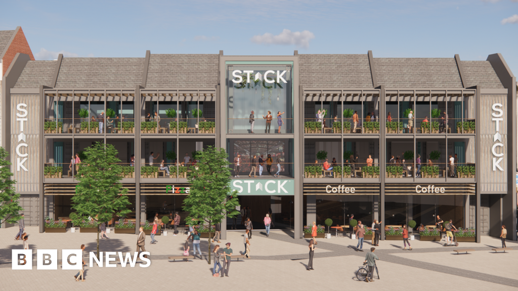 Stack entertainment hub in Northampton could open next year - BBC News