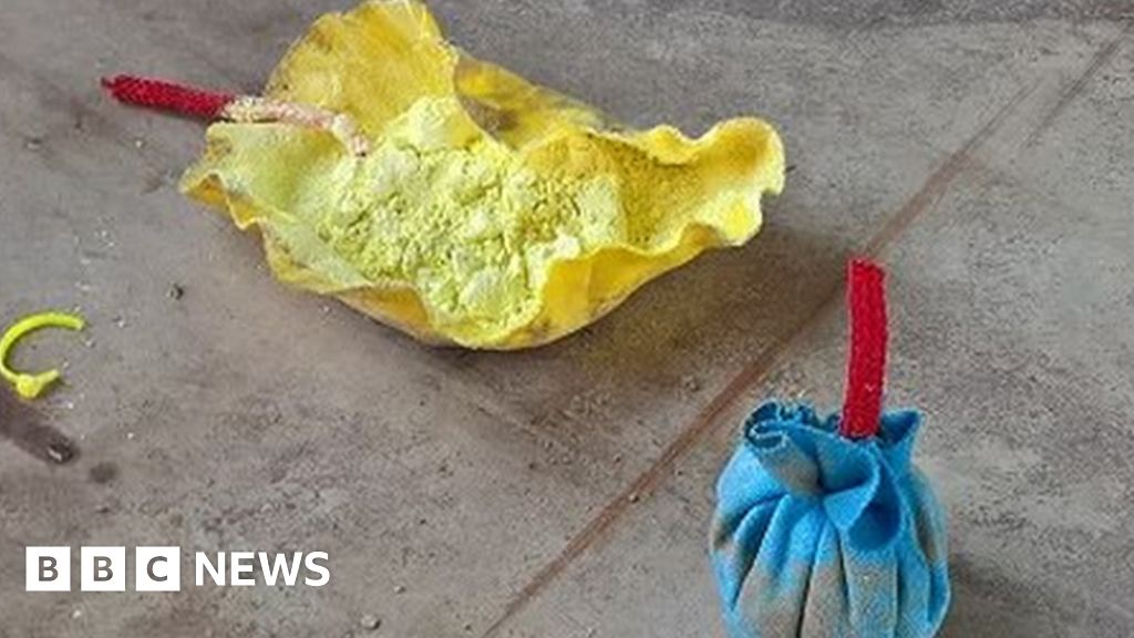 Bomb squad deal with 'chalk bomb' left on Manchester Airport link road ...