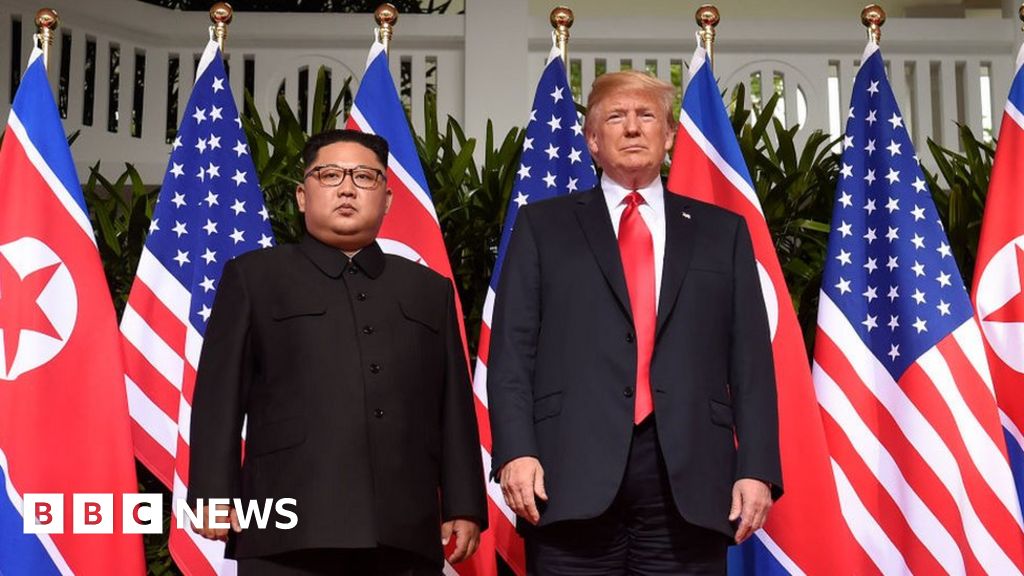 Trump-Kim summit: Second meeting by end of February - BBC News