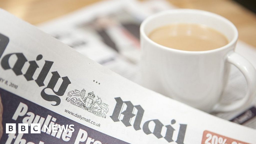 Daily Mail owner DMGT's shares plunge - BBC News