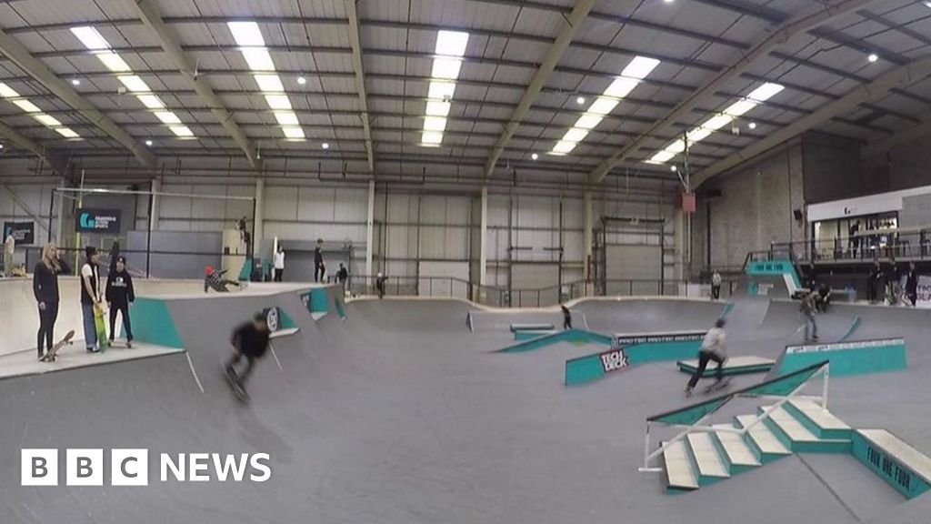 Olympic hopefuls are taking part in the first official skateboarding ...