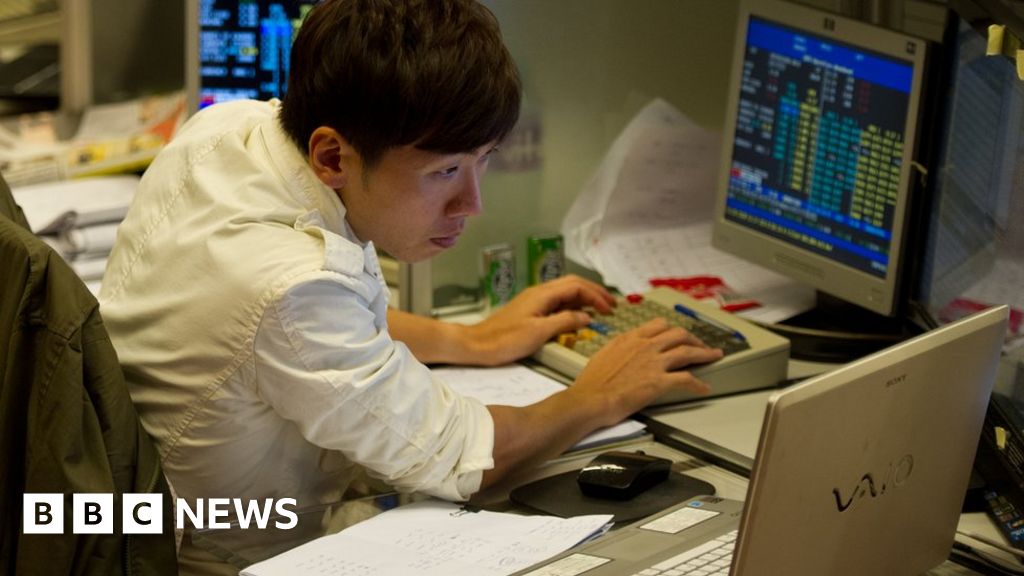 Asian shares down on weak China PMI - BBC News