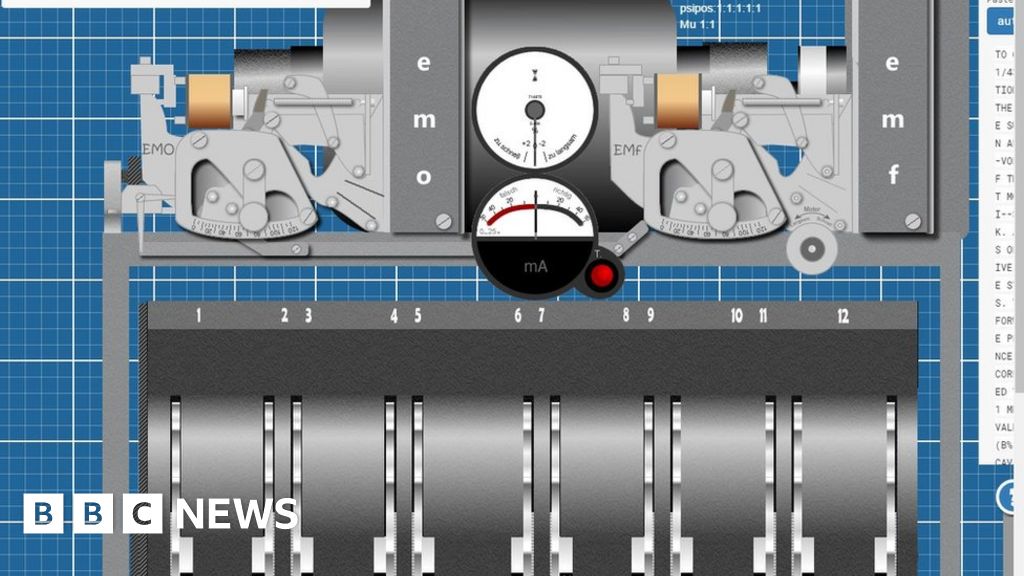 Virtual memorial for WW2 code-cracker - BBC News