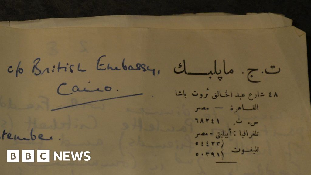 Suez: 'Glorious time' in the Cairo embassy - BBC News