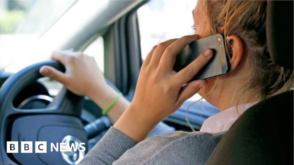 Drivers using mobile phones could face tougher penalties - BBC News