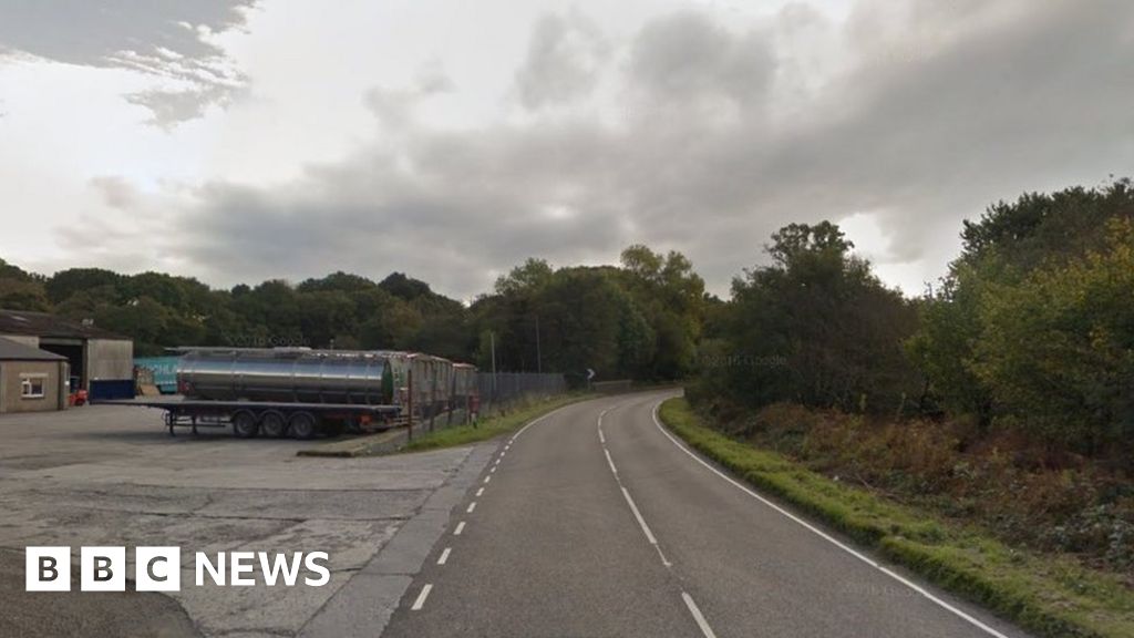 Cyclist seriously injured after crash with car on A83 - BBC News