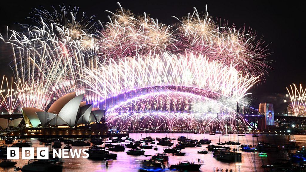 Fireworks And Festivities As World Welcomes 2024 Bbc News