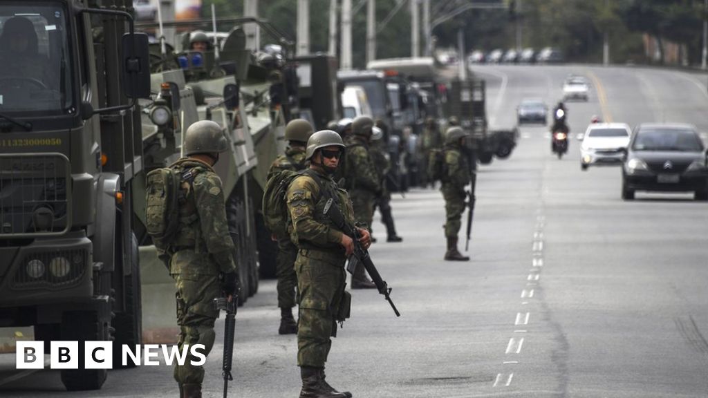 Brazil police raid Rio suburb Niteroi in crime crackdown