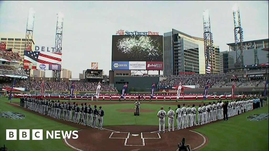 What baseball parks tell us about US cities - BBC News