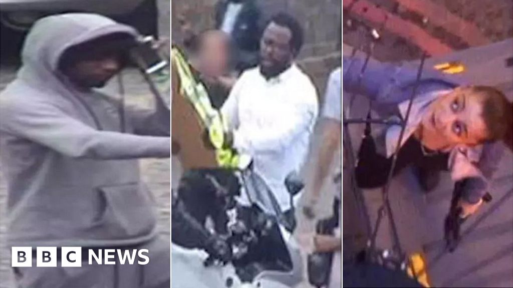 Rashan Charles death: Images released after protest violence - BBC News