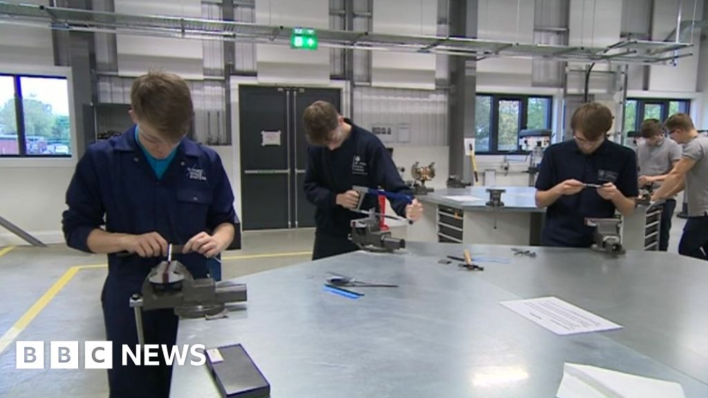 New £12m science training centre opens - BBC News