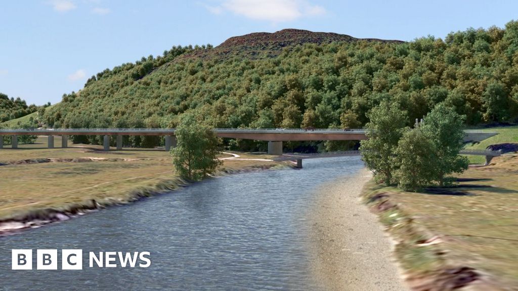 £24m Dyfi Bridge plans go on show at Machynlleth - BBC News