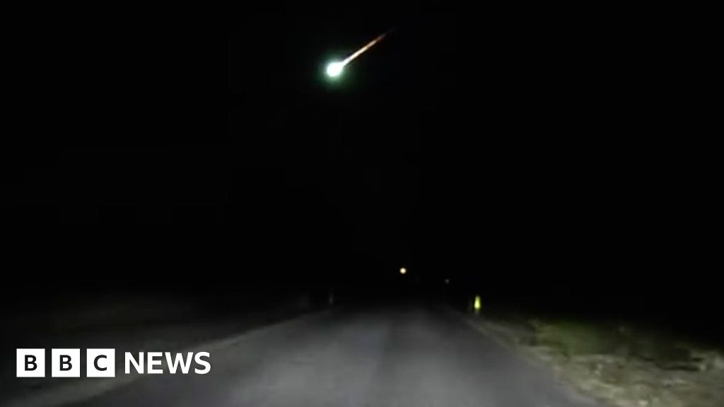 Fireball lights up the sky over US east coast