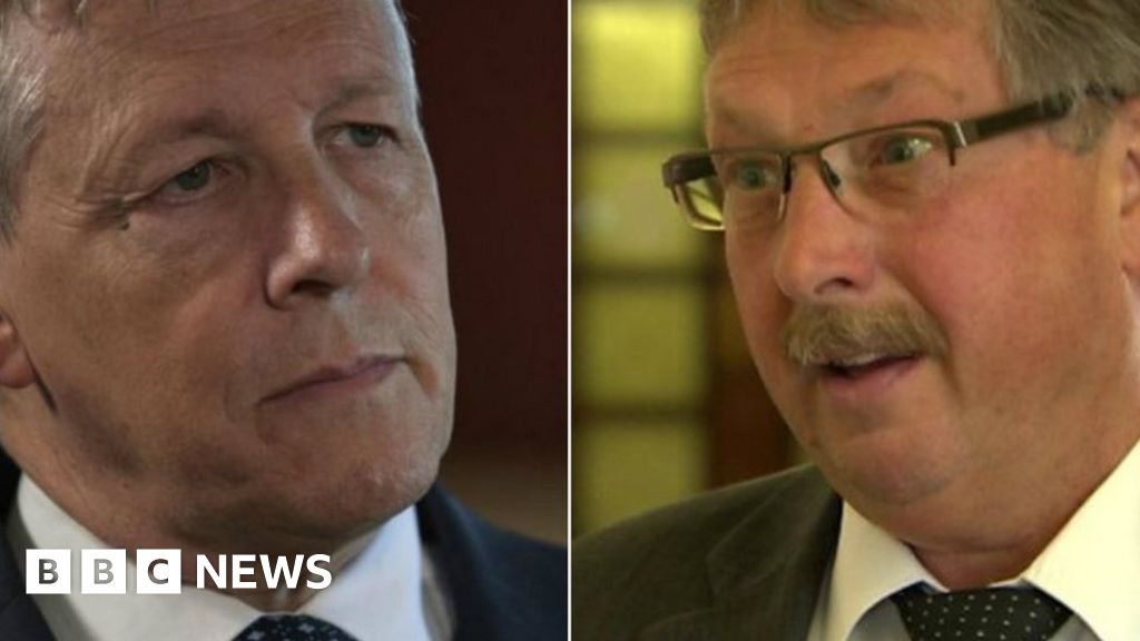 Sammy Wilson hits out at Robinson's 'claptrap' comments - BBC News