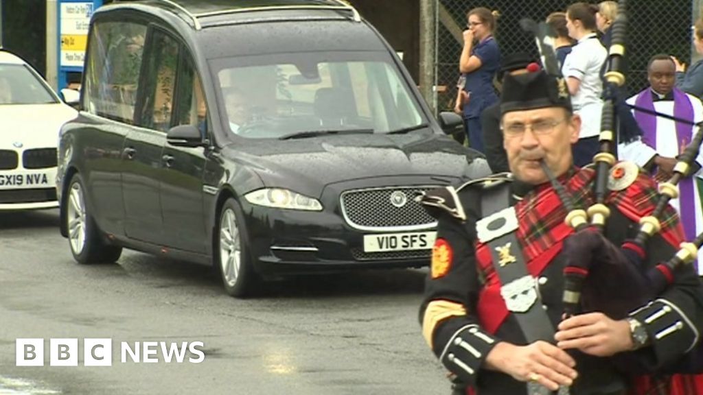 Coronavirus: Funeral for paramedic Peter Hart who died with Covid-19 ...
