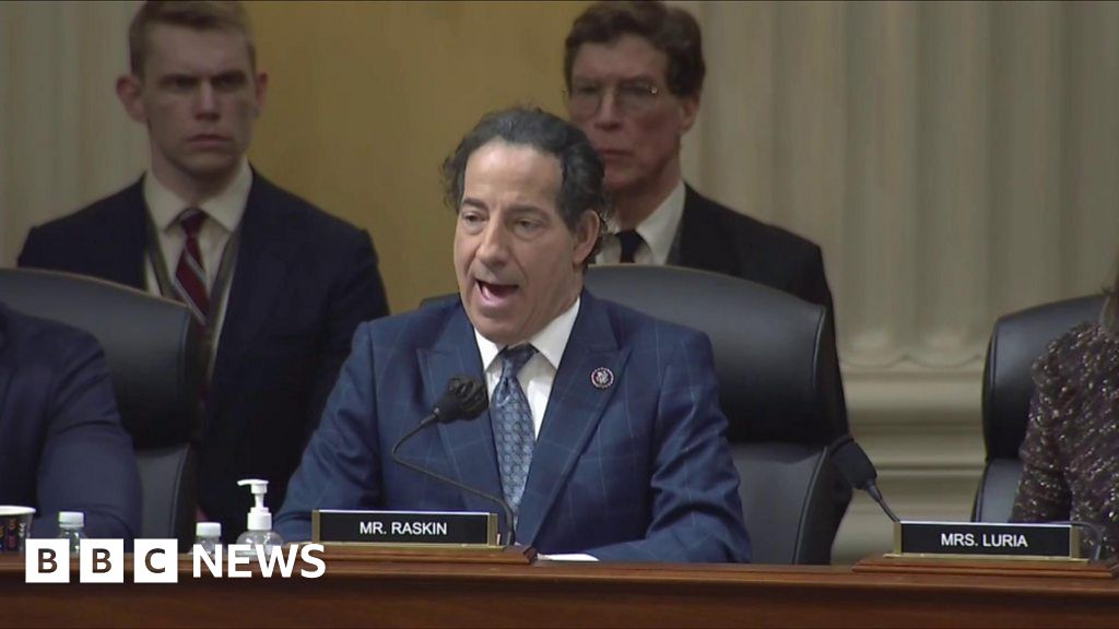 Capitol riot committee seeks criminal charges for Trump - BBC News