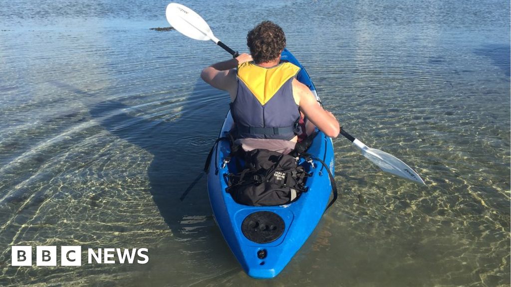 Kayak and stand-up paddleboarding rescues soar - BBC News