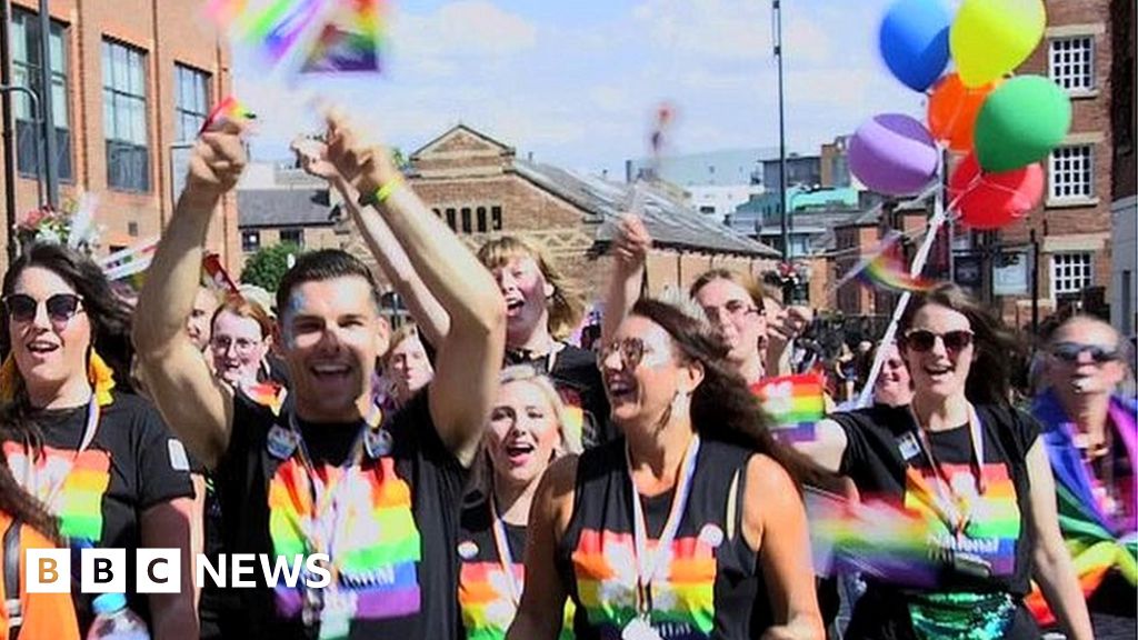 Thousands turn out for Leeds Pride parade and celebrations