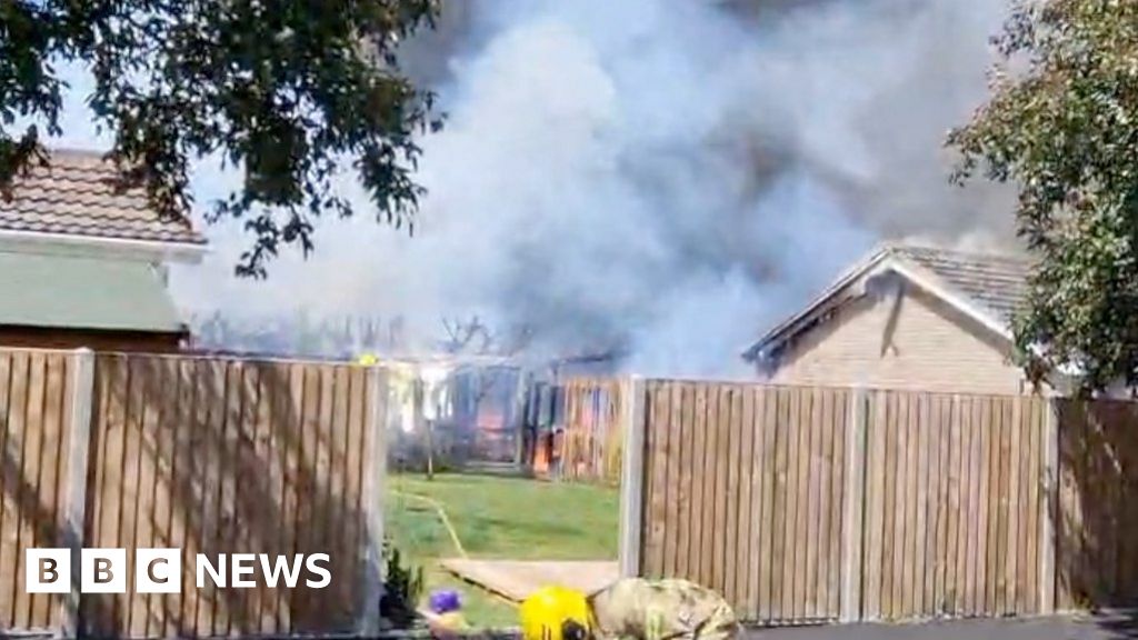 Crews from across Norfolk tackle major house fire