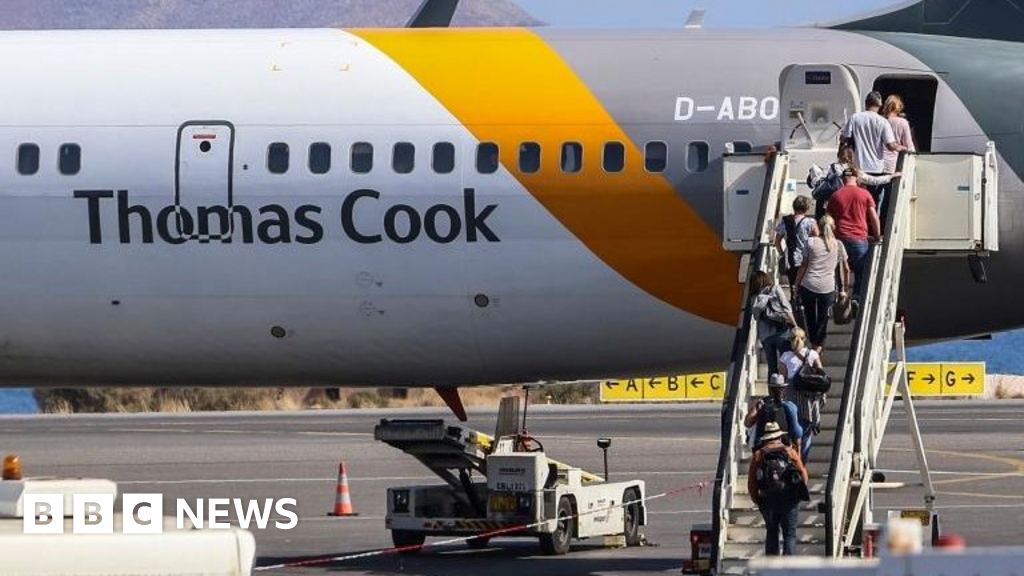 Thomas Cook: Final repatriation flights touch down - BBC News