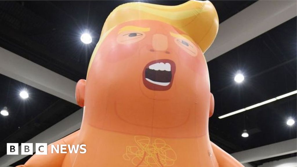 President Trump Ireland visit: Border blip and the blimp