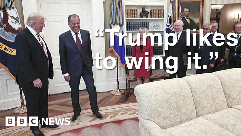 Washington Post reporter: 'Trump likes to wing it' - BBC News