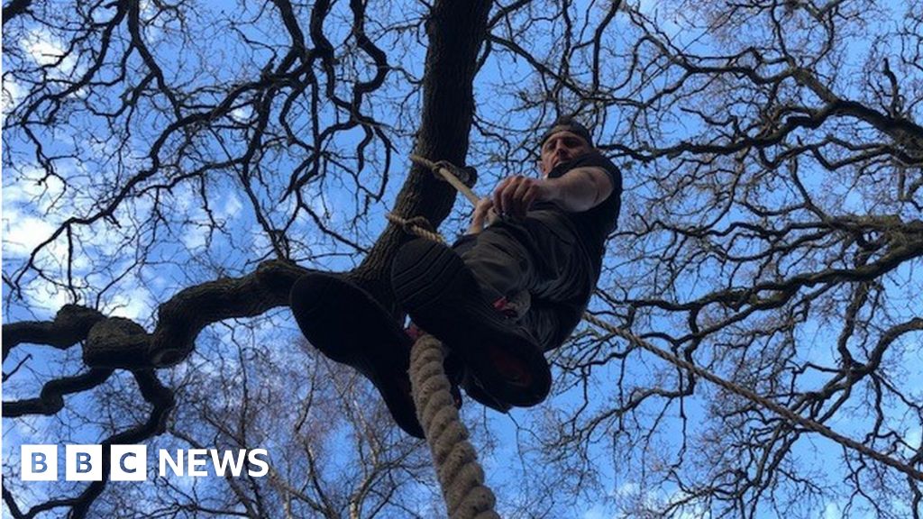 Former Commando on 24-hour rope climbing charity mission