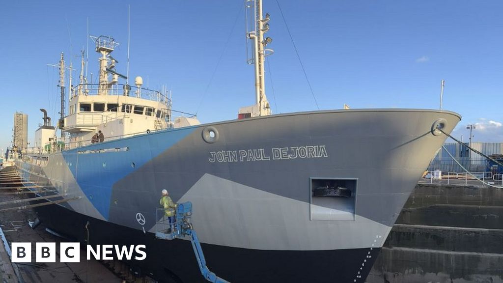 Anti whaling Ship To Sail From Hull For Global Mission