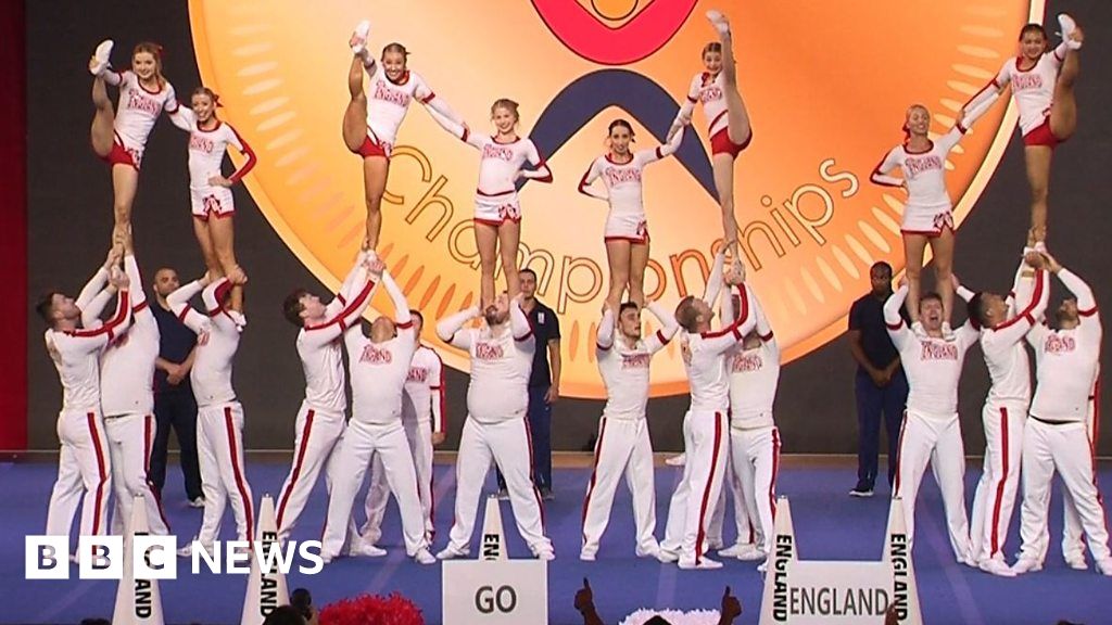What it takes to become a world champion cheerleader - BBC News