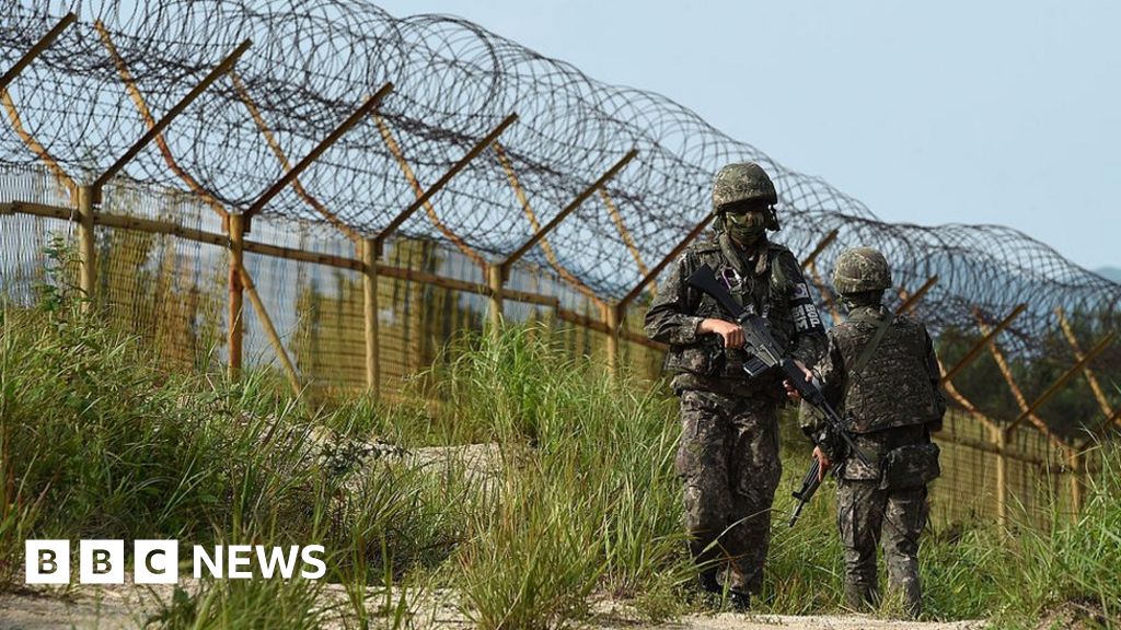 North Korea defection: Warning shots as soldier crosses border to South ...