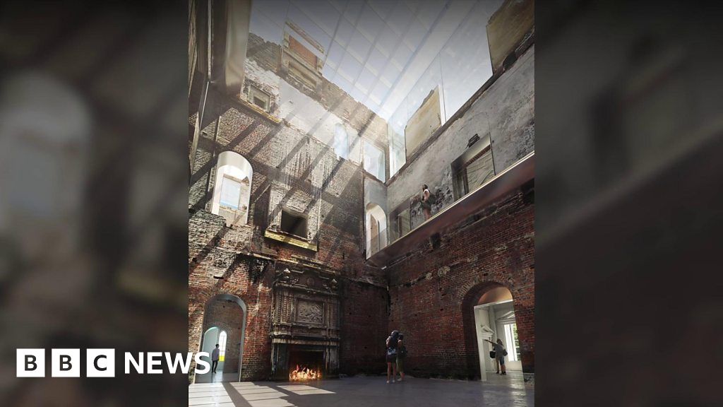 Clandon Park fire: Six restoration bids revealed - BBC News