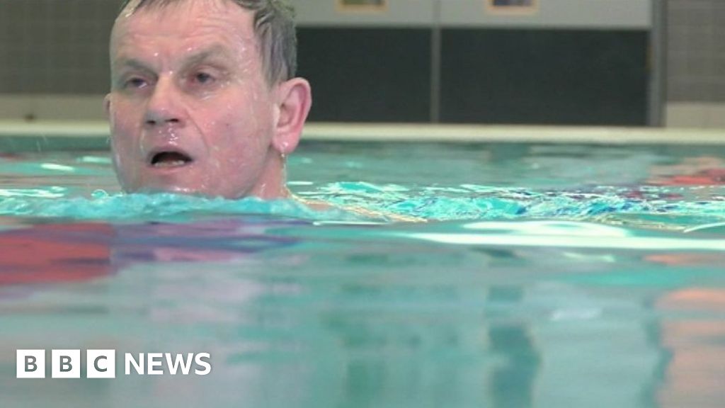 'Blind Dave' Heeley faces toughest fundraising challenge - BBC News