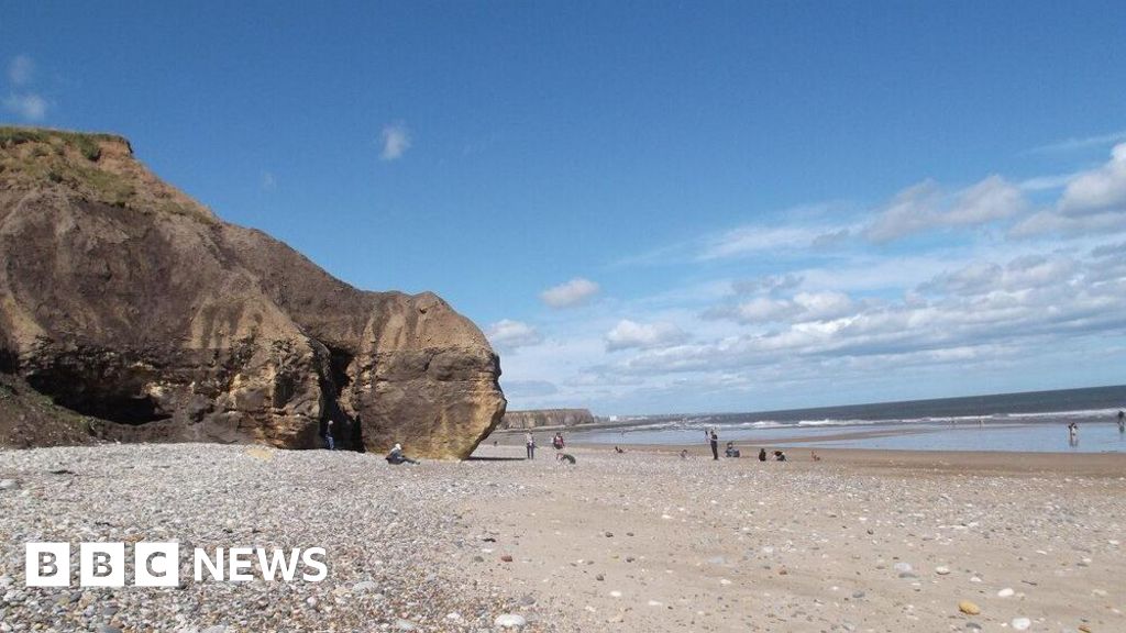 Unexploded bomb found on Seaham beach detonated underwater - BBC News