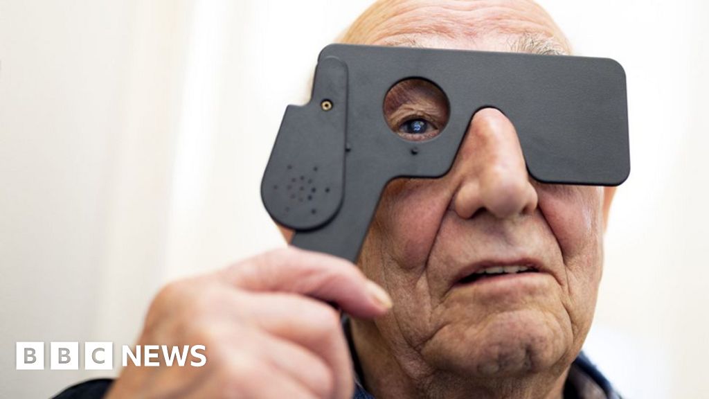 Chobham: Surrey man receives artificial cornea