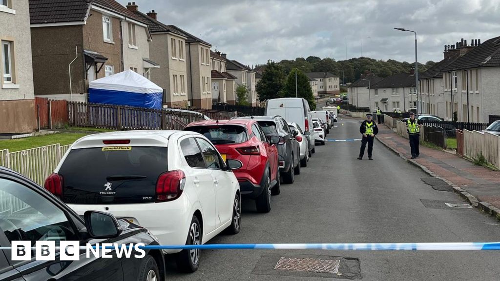 Murder inquiry after death of man at house in Airdrie