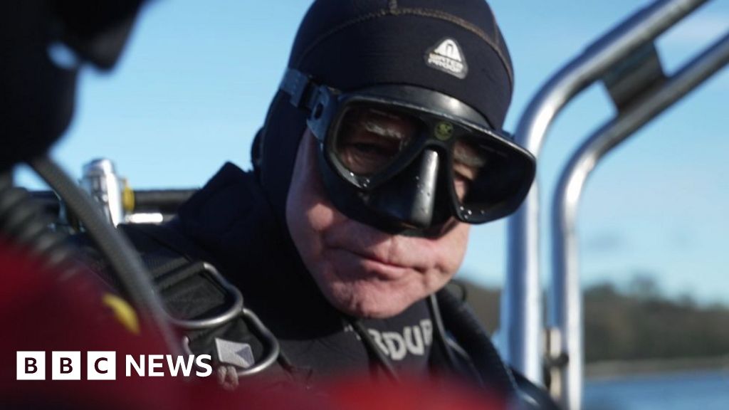 Strangford Lough: Dolphins Sub-Aqua Club explores shipwreck