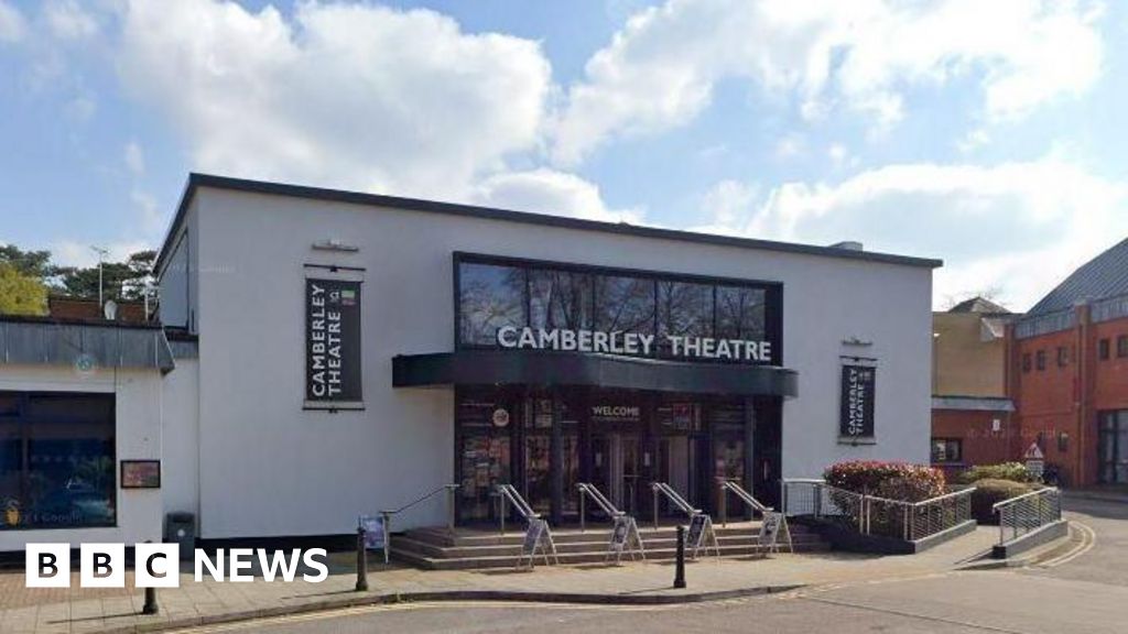 Camberley: Theatre safe to operate as Raac work is carried out - BBC News