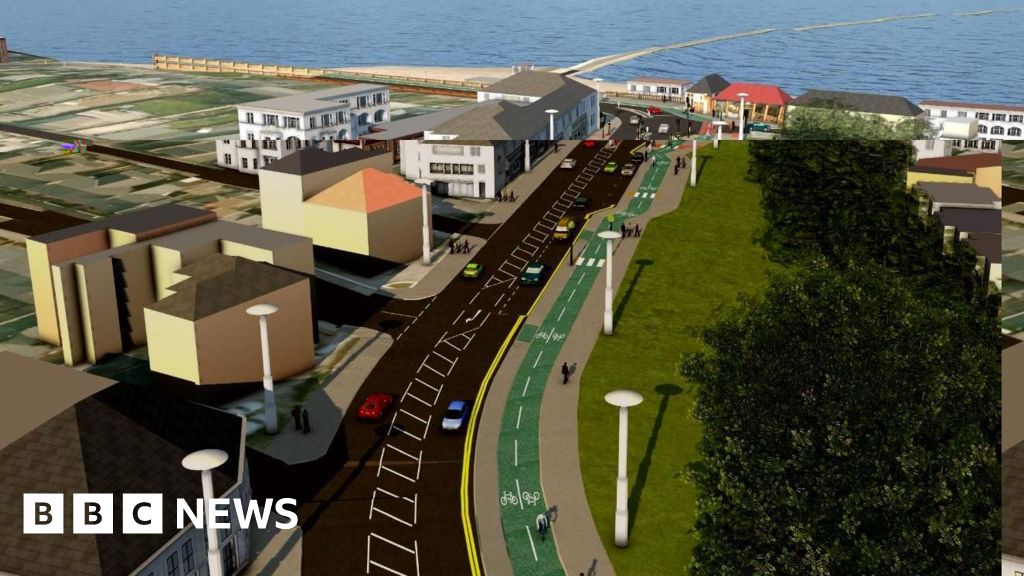 Work starts on new cycle lane connecting Sunderland landmarks - BBC News