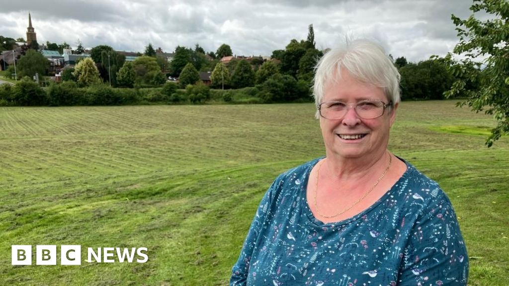 Residents against development on Daventry playing fields - BBC News