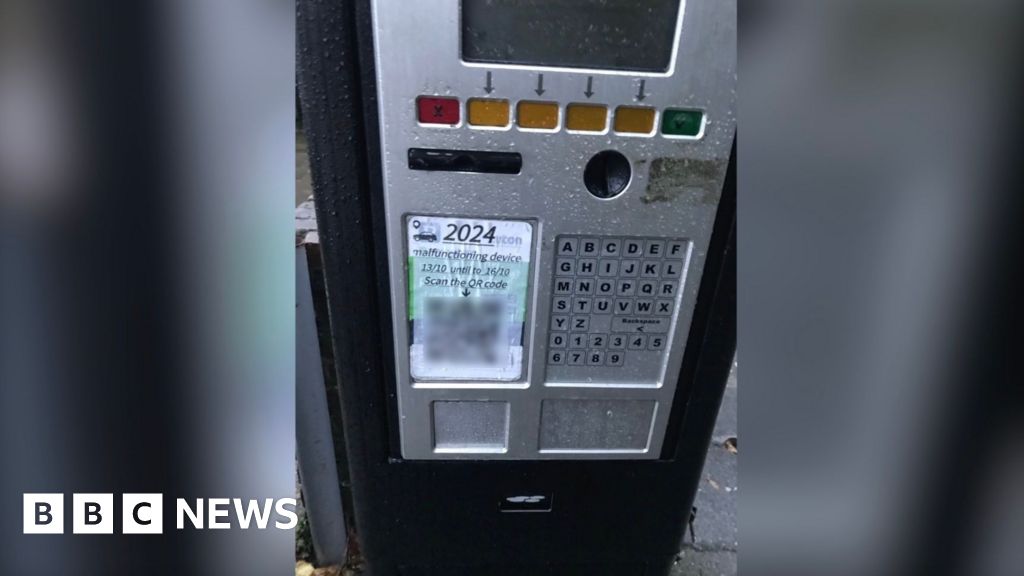 Luton drivers warned of a QR code scam across town's car parks - BBC News