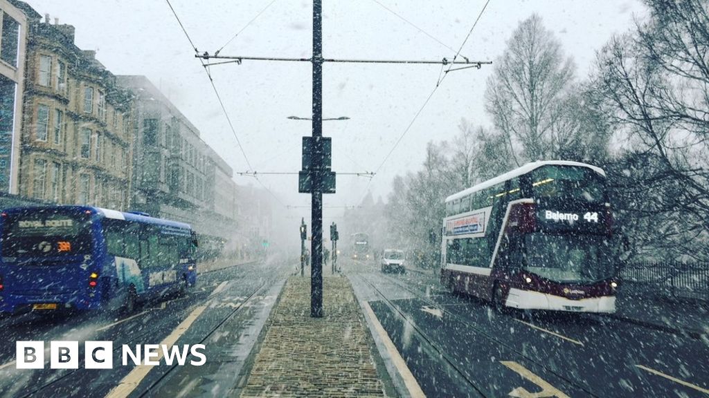 Scotland 'on cusp' of red extreme weather warning for snow