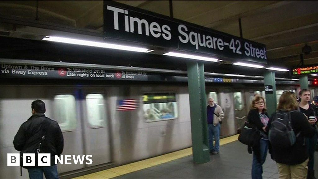Why gas was released in Times Square station - BBC News