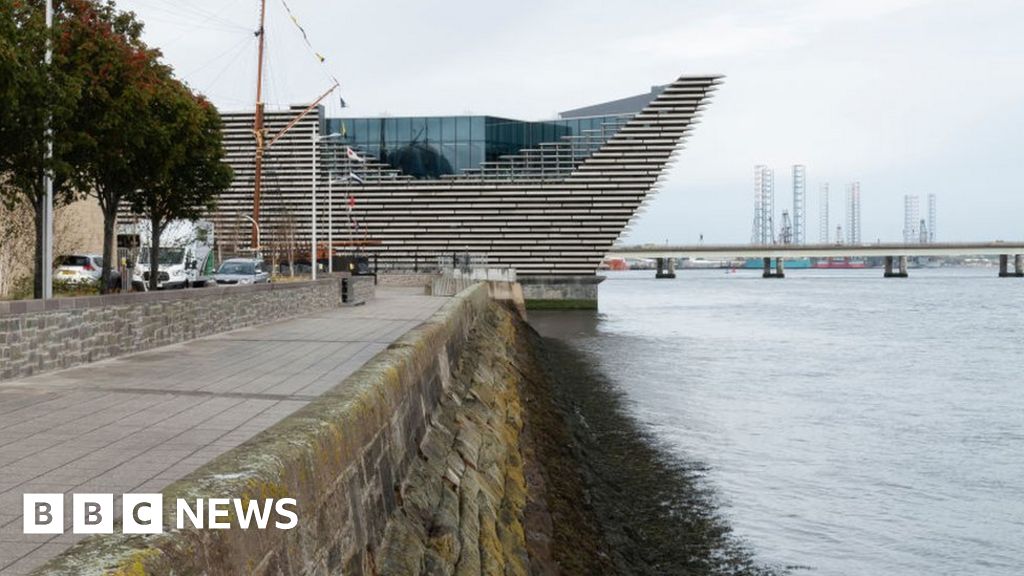 Two women rescued from water at Dundee's V&A