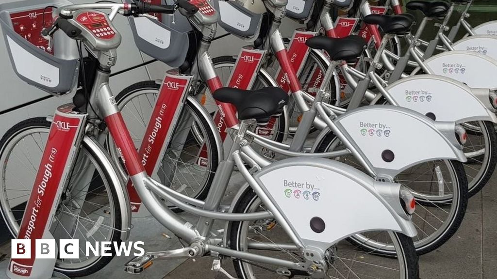 Slough's bike hire scheme to close despite green travel grant - BBC News