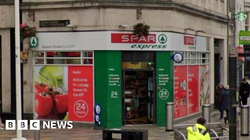 Cardiff: Two charged over serious assault outside Spar - BBC News