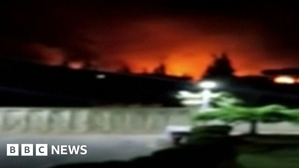 Syria blames Israel for missile strike near Damascus