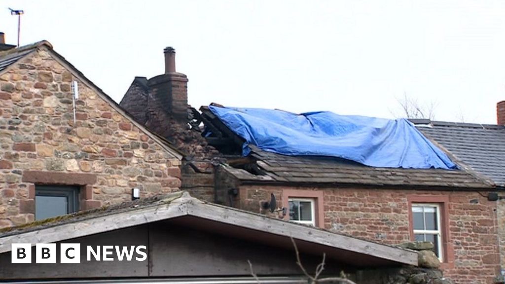 Knock house fire missing confirmed as dead - BBC News