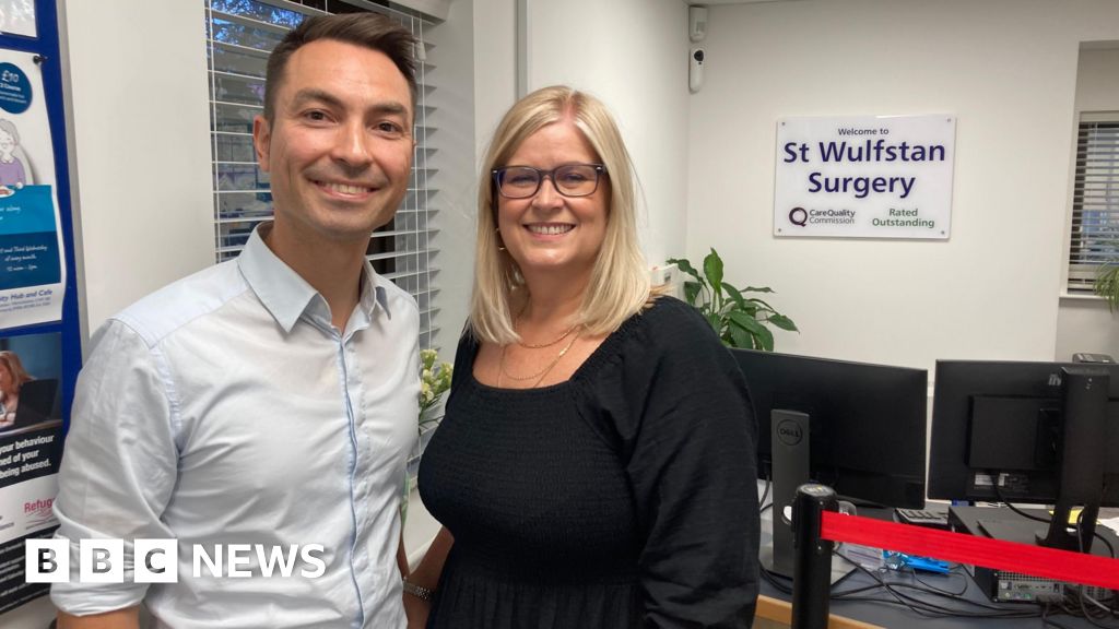 Patient-focused Southam GP surgery shortlisted for award - BBC News